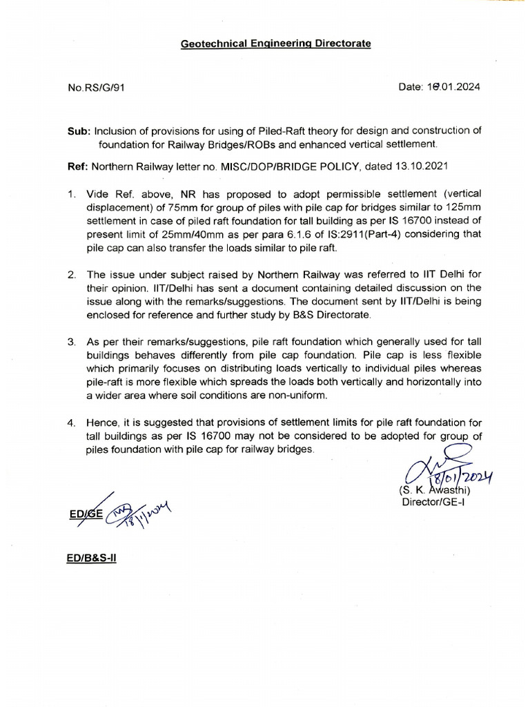 Pile Raft Theory | PDF