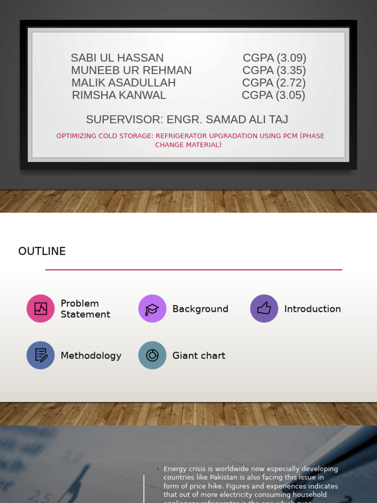 Title Defense Presentation | PDF | Refrigerator | Refrigeration