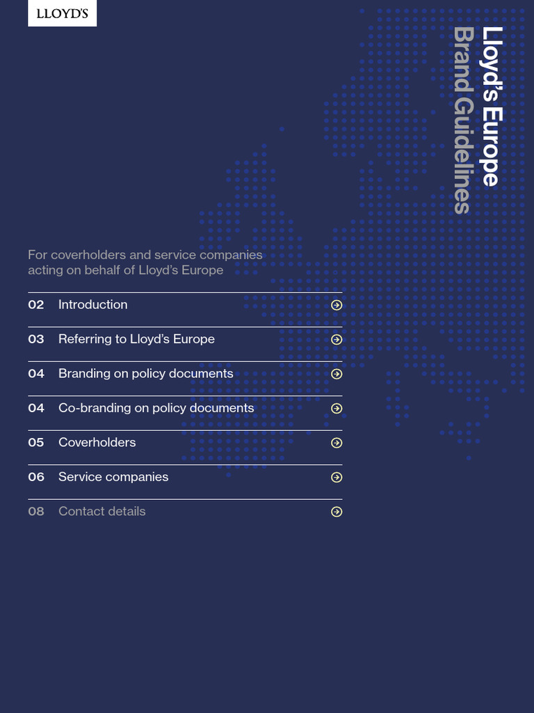 Lloyds Europe Guidelinesfeb 2020 | PDF | Insurance | Underwriting