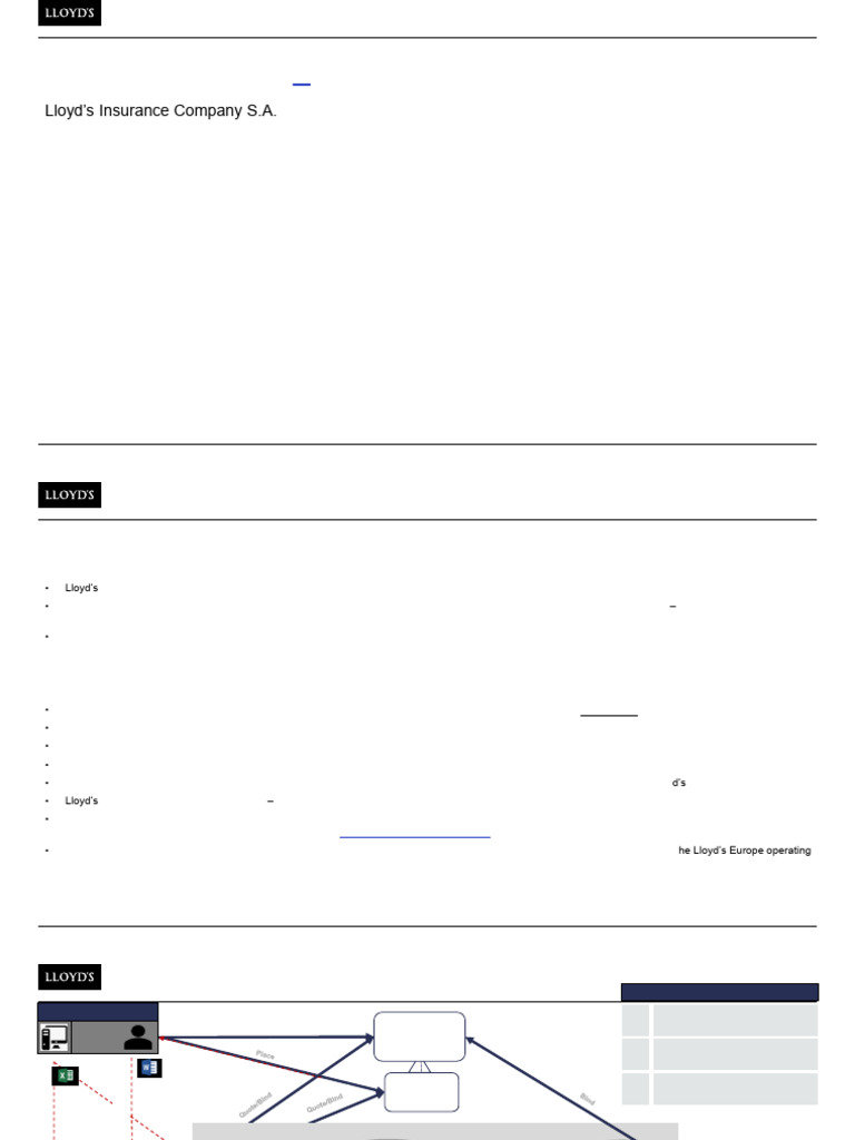 Bulking Lineslips Operating Model Overview | PDF | Insurance | Private Law