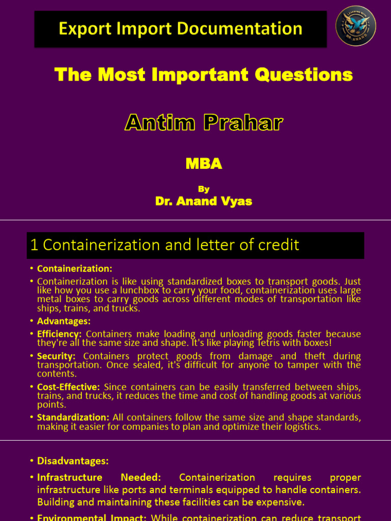 Export Import Documentation 2025 - Compressed | PDF | Taxes ...