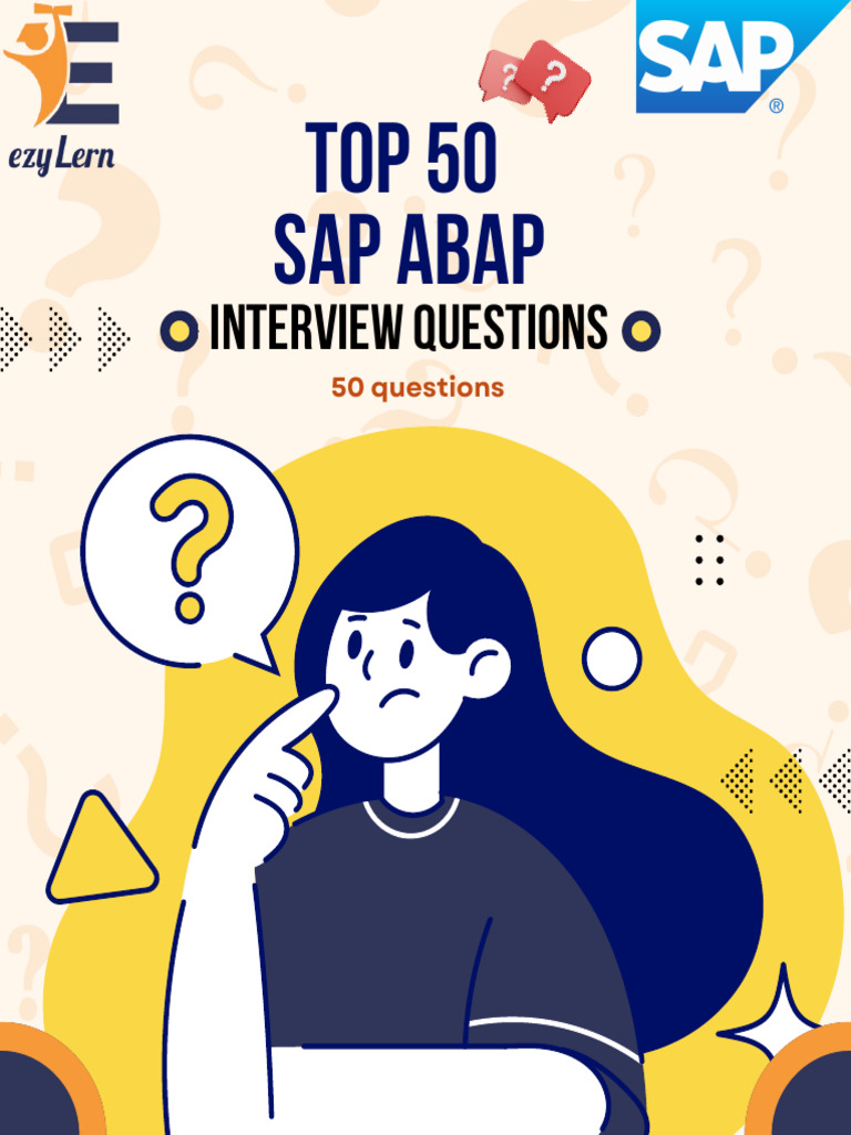 SAP ABAP interview questions | PDF | Computing | Software