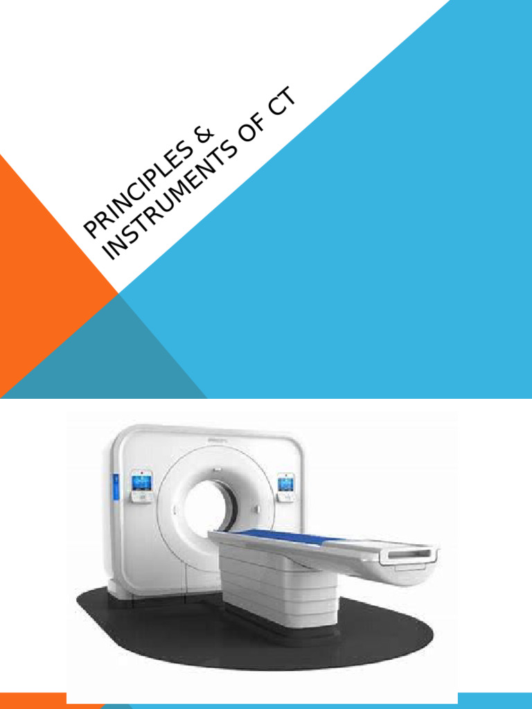 Generations and Principles of CT Imaging | PDF | Ct Scan | X Ray