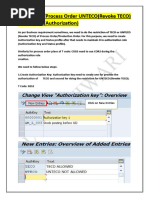 SAP ERP Training: Process Order TECO Guide | PDF | Information ...