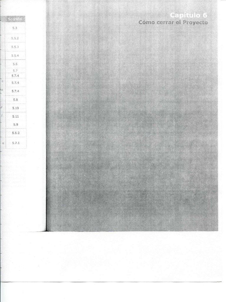 Cap.6 Cierre-Del Proyecto Compressed | PDF