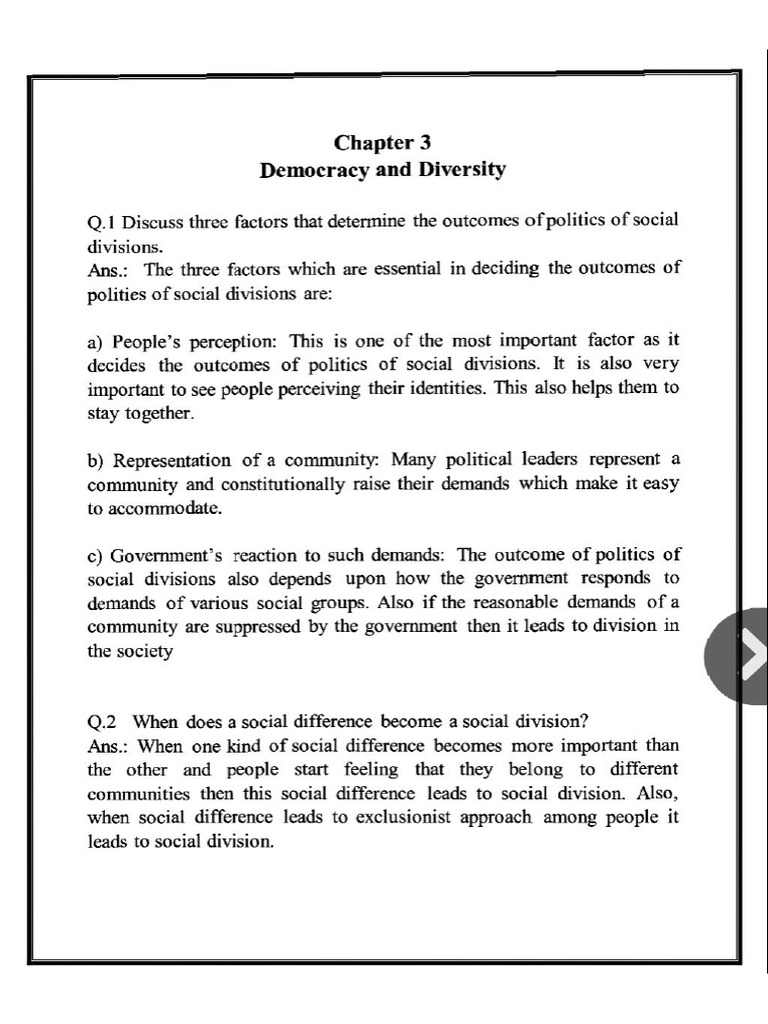Class 10 Democracy | PDF