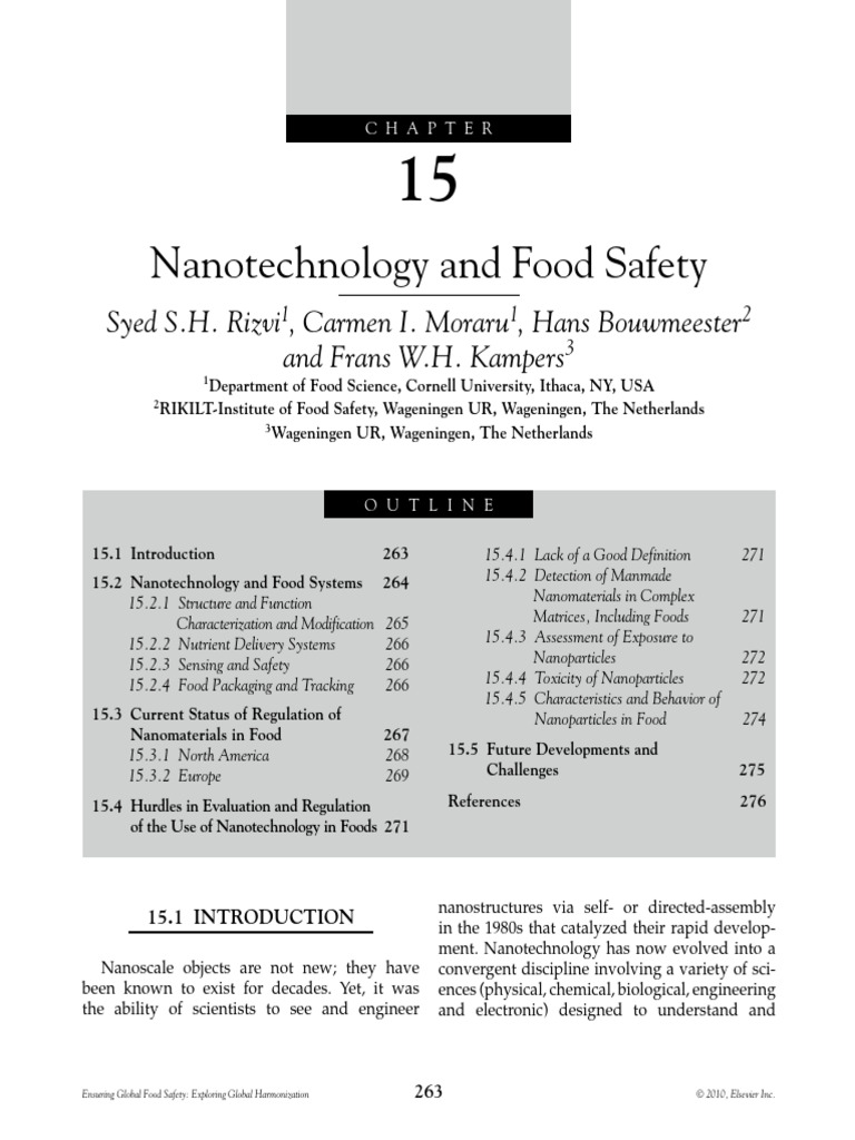 Chapter-15---Nanotechnology-and-Food-Safety_2010_Ensuring-Global-Food-Safety | PDF ...