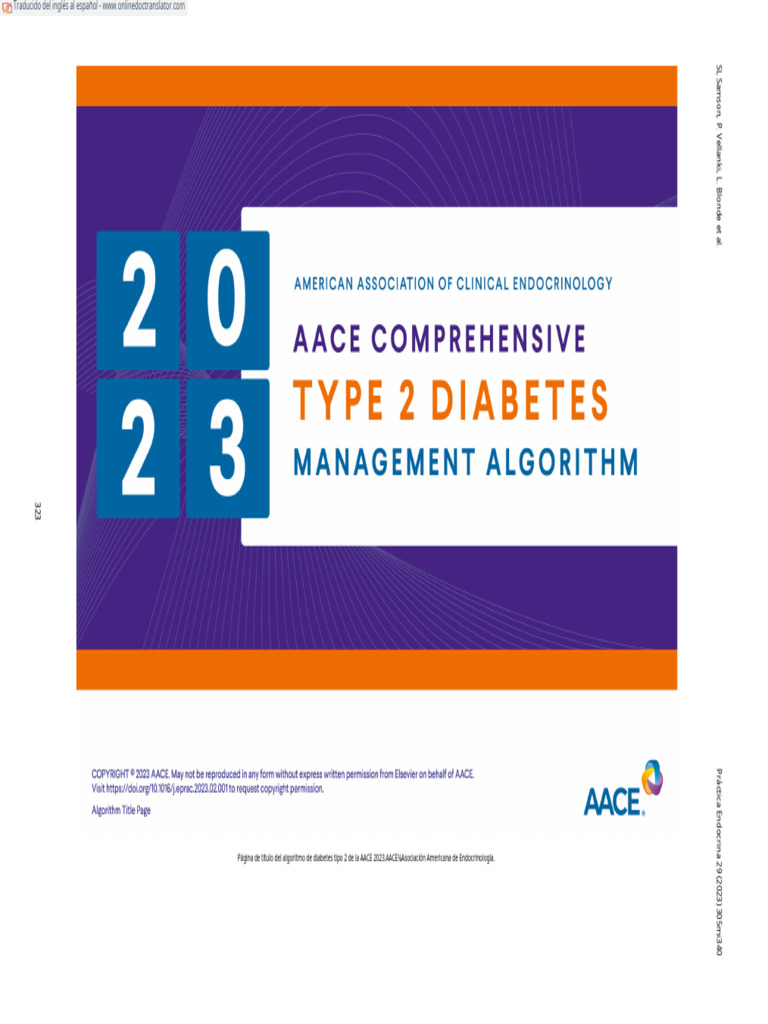 AACE Diabetes 2023 (19-27) .En - Es | PDF