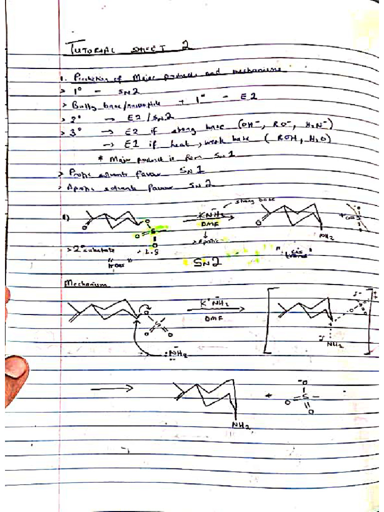 CHE 2105 - 2025 Tutorial Sheet 2 Solution - by Shilery | PDF