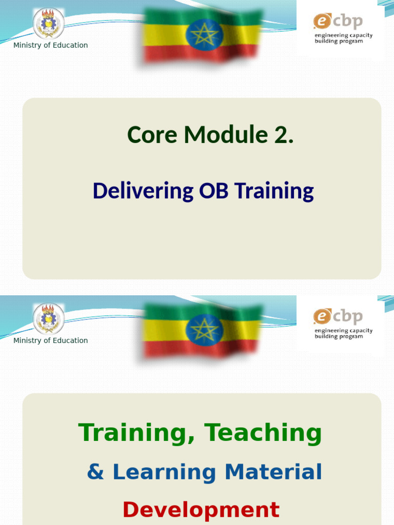 TTLM Training Guide for Educators | PDF | Learning | Educational Assessment