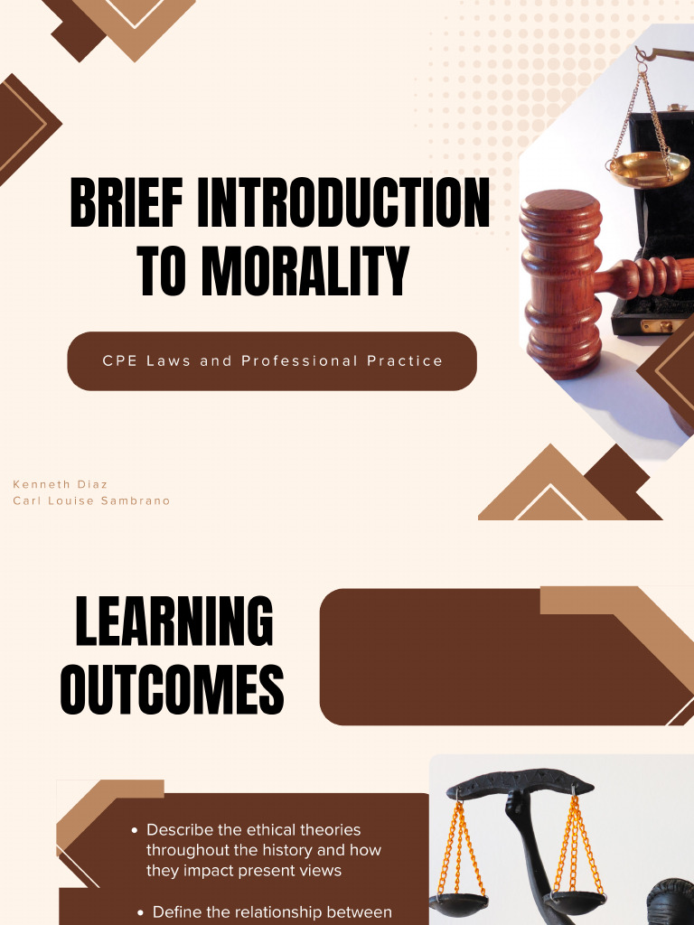 Topic 1-Morality | PDF