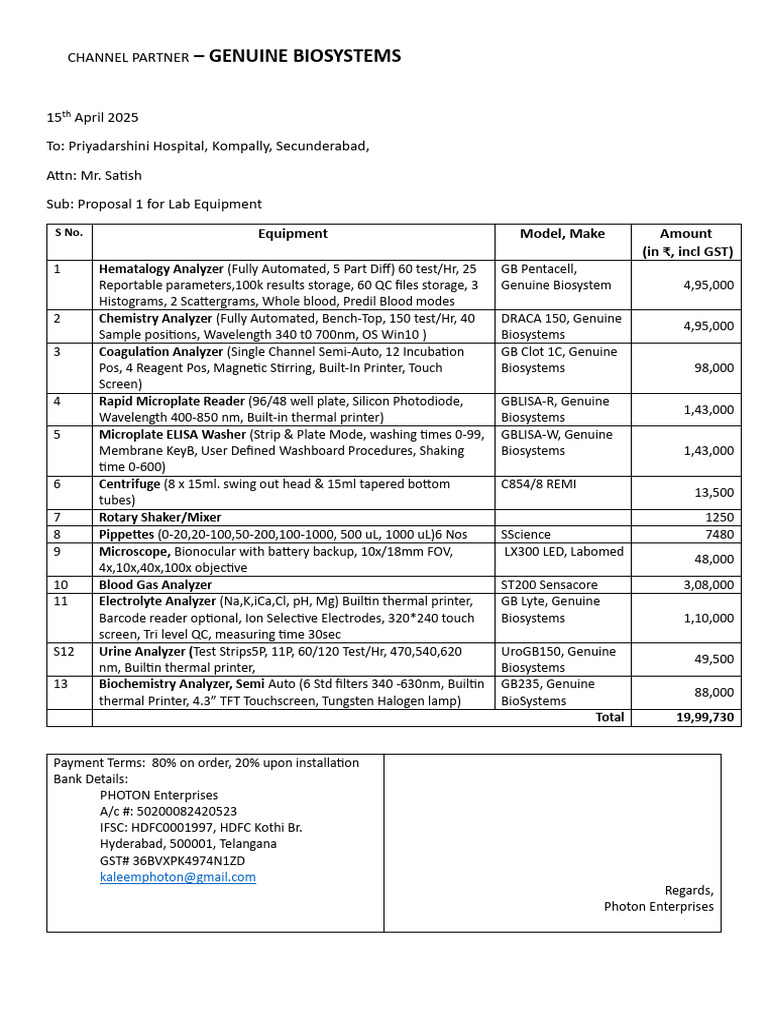 Priyadarshini HSPL Proposal 2-1 | PDF