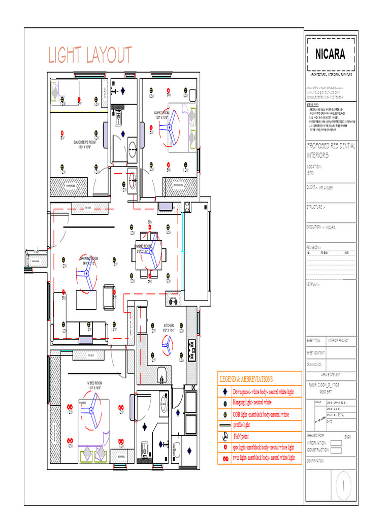Zicon - Ayush - Light Layout | PDF | Interior Design | Furniture
