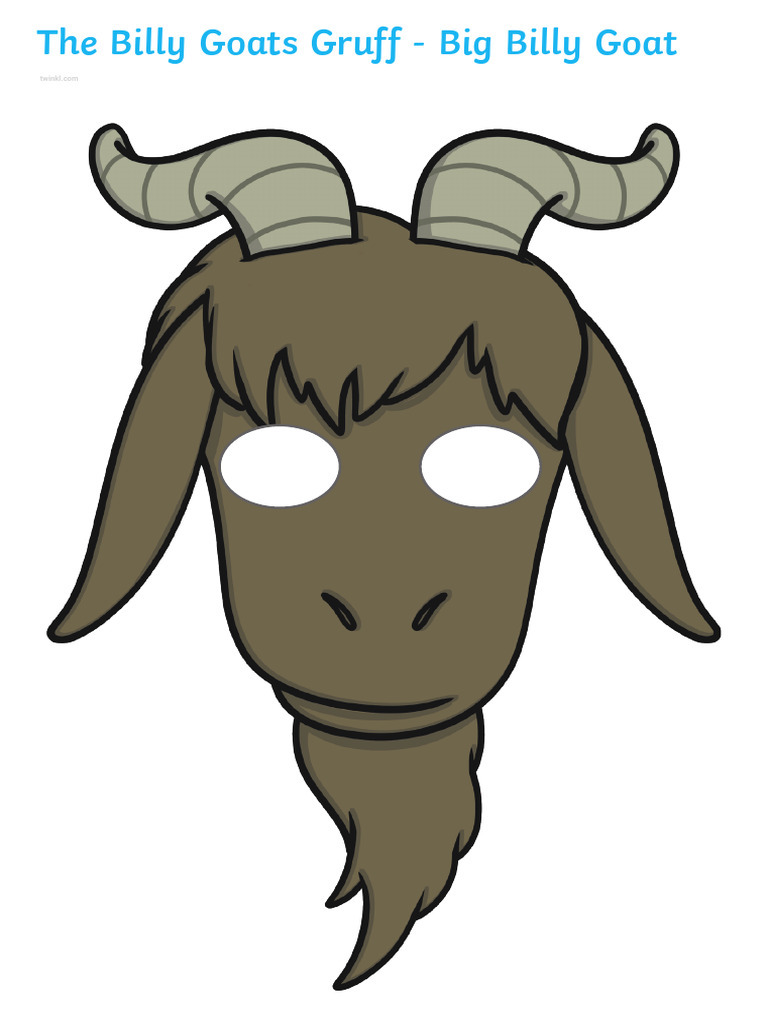 The Three Billy Goats Gruff Role Play Masks | PDF
