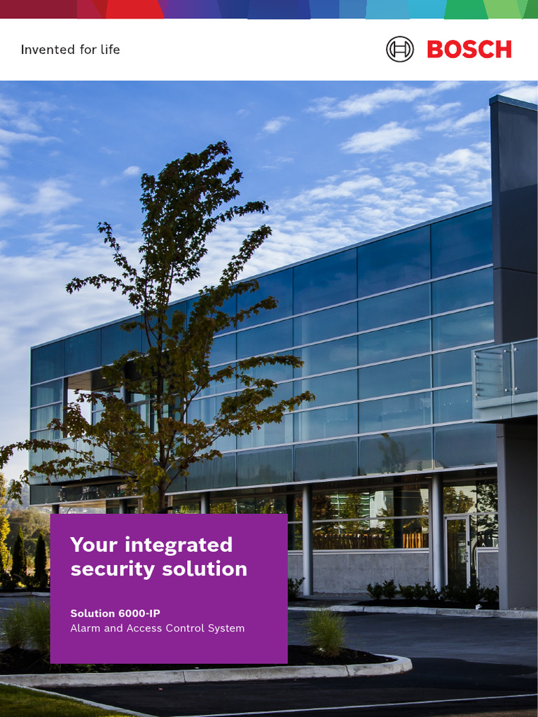 Integrated Security Solution 6000-IP | PDF | Access Control | Local ...