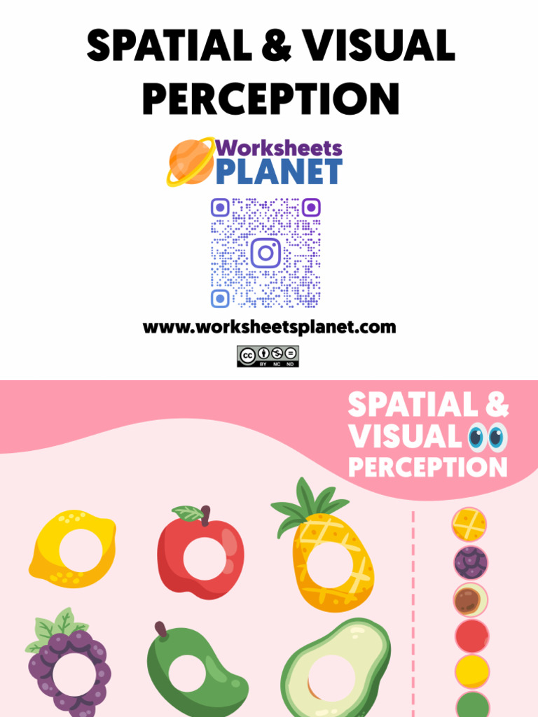 Spatial Visual Perception (©WorksheetsPlanet - Com) | PDF