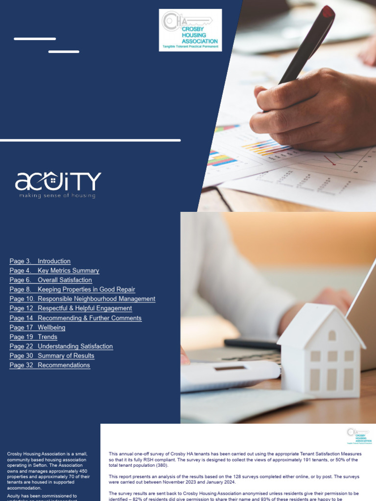 Acuity Crosby HA TSM Report 2024 | PDF | Cost Of Living | Landlord