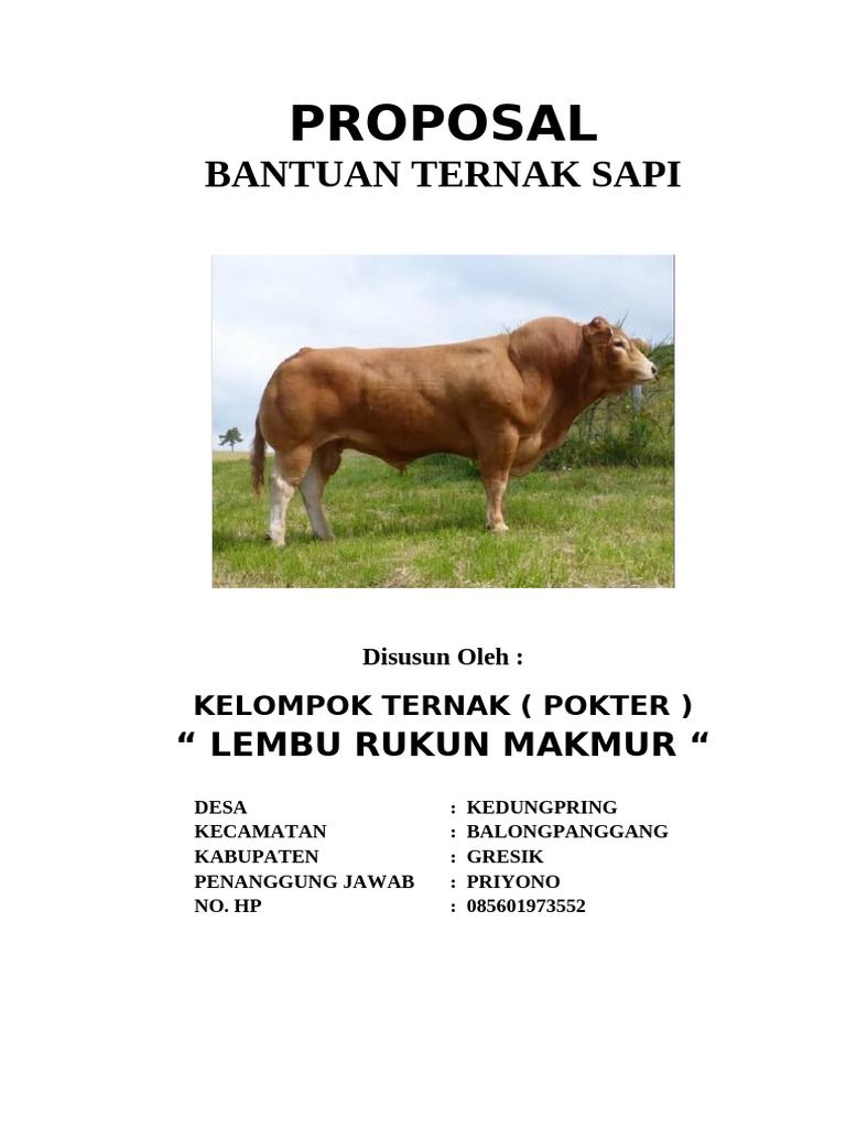 Cover Lembu Rukun Makmur | PDF