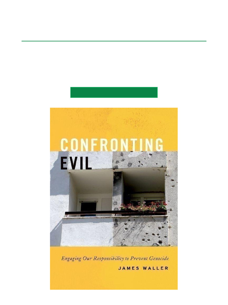 Confronting Evil: Preventing Genocide | PDF | Genocides