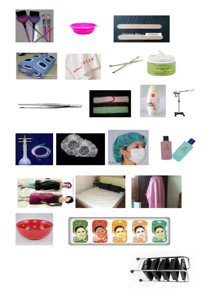 Alat Bahan Facial Masker Wajah | PDF