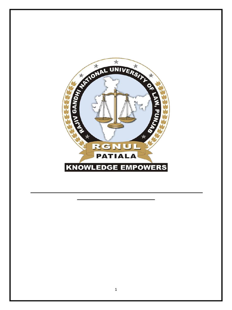 Nirbhay Singh - Term Paper FINAL | PDF | Justice | Crime & Violence