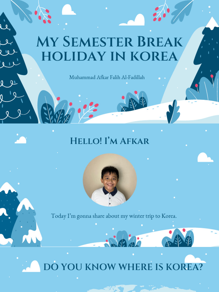 Afkar Show & Tell Winter Holiday | PDF