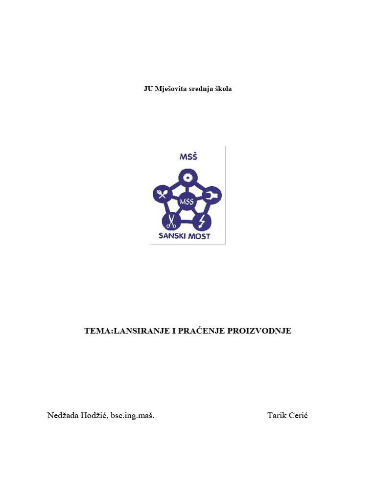 Tarik Ceric Maturski | PDF