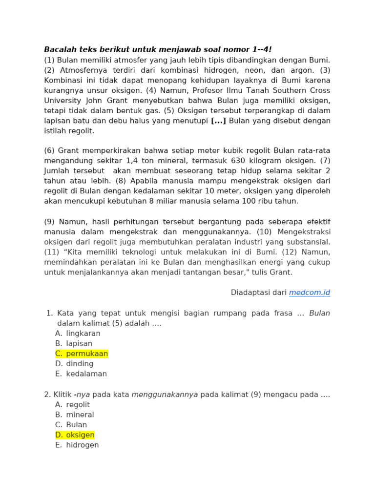 GTO1 - Pengetahuan Dan Pemahaman Umum | PDF