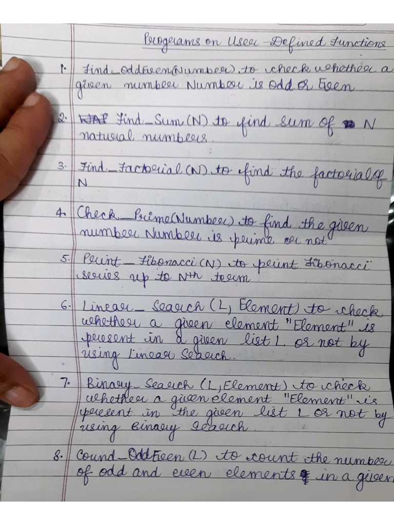 User Defined Functions | PDF