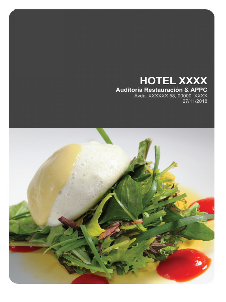 AUDITORIA REST & APPC Ejemplo. | PDF | Alimentos | Ciencia de los Alimentos