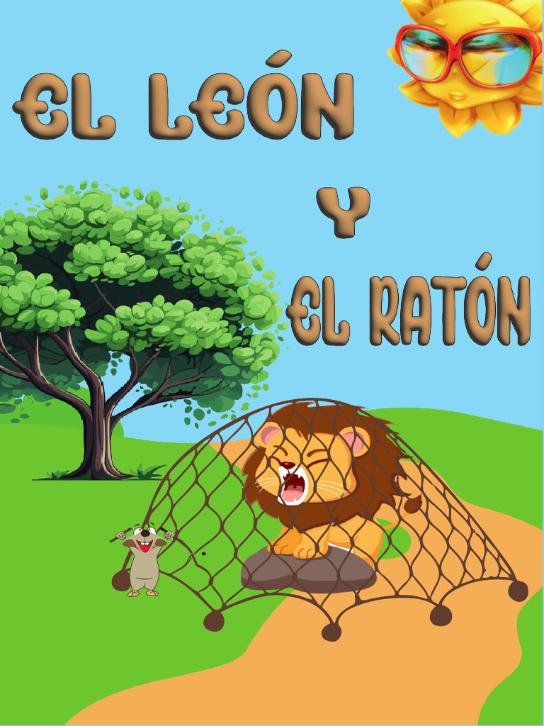 El Leon y El Raton Fabula (Recuperado) | PDF