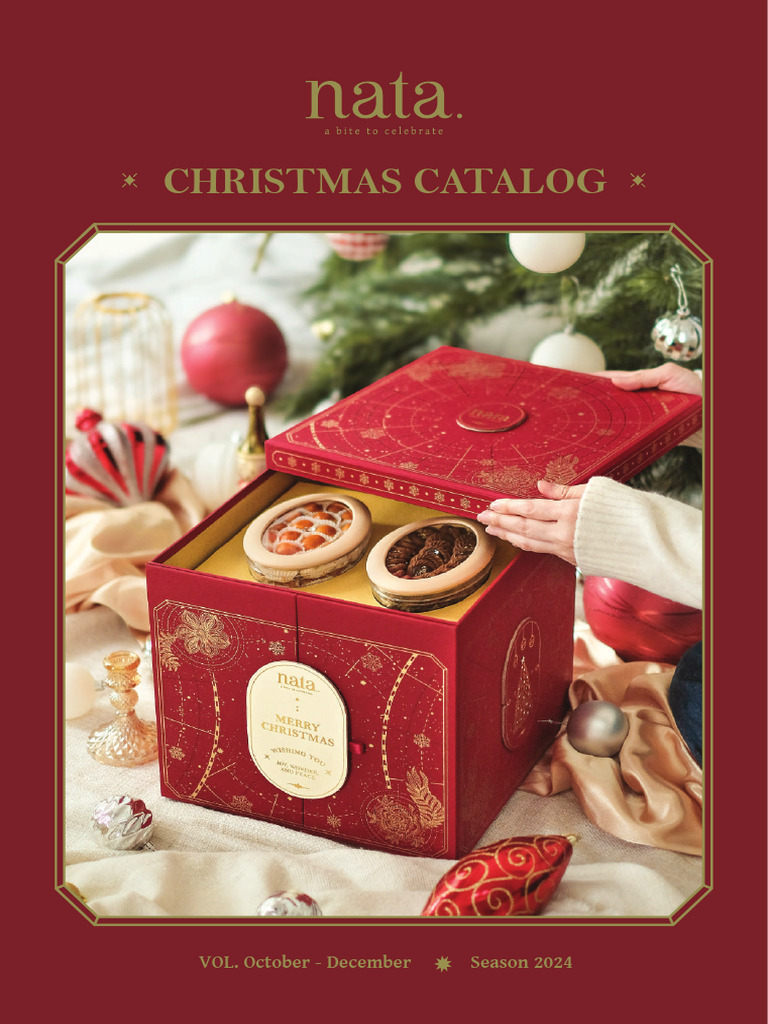 Nata Holiday Treats Catalog 2024 | PDF | Cakes | Desserts