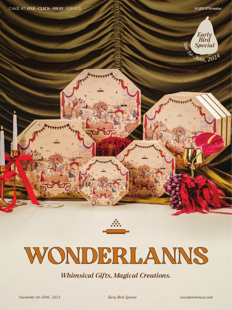 Ann Bakehouse - Wonderlanns - Holiday Season 2024 | PDF | Cuisine | Foods