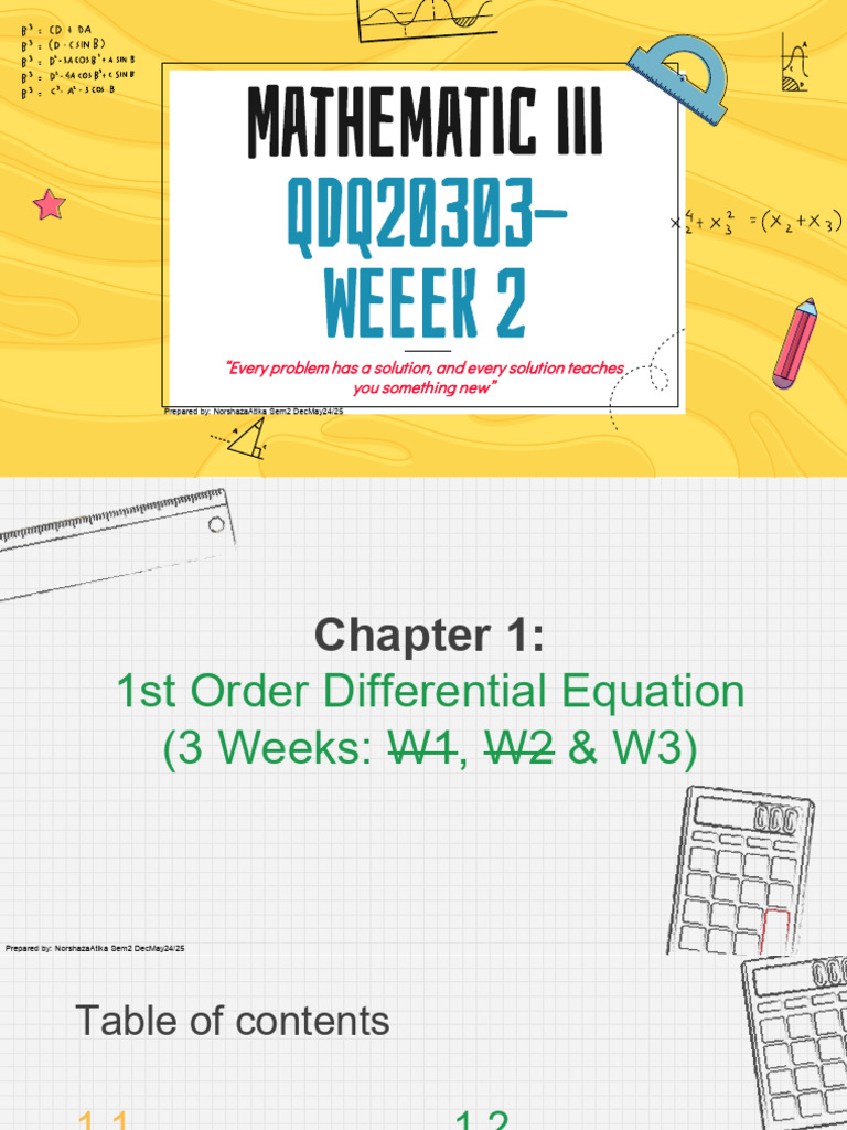 Applications of 1st Order Differential Equations | PDF | Differential Equations | Equations