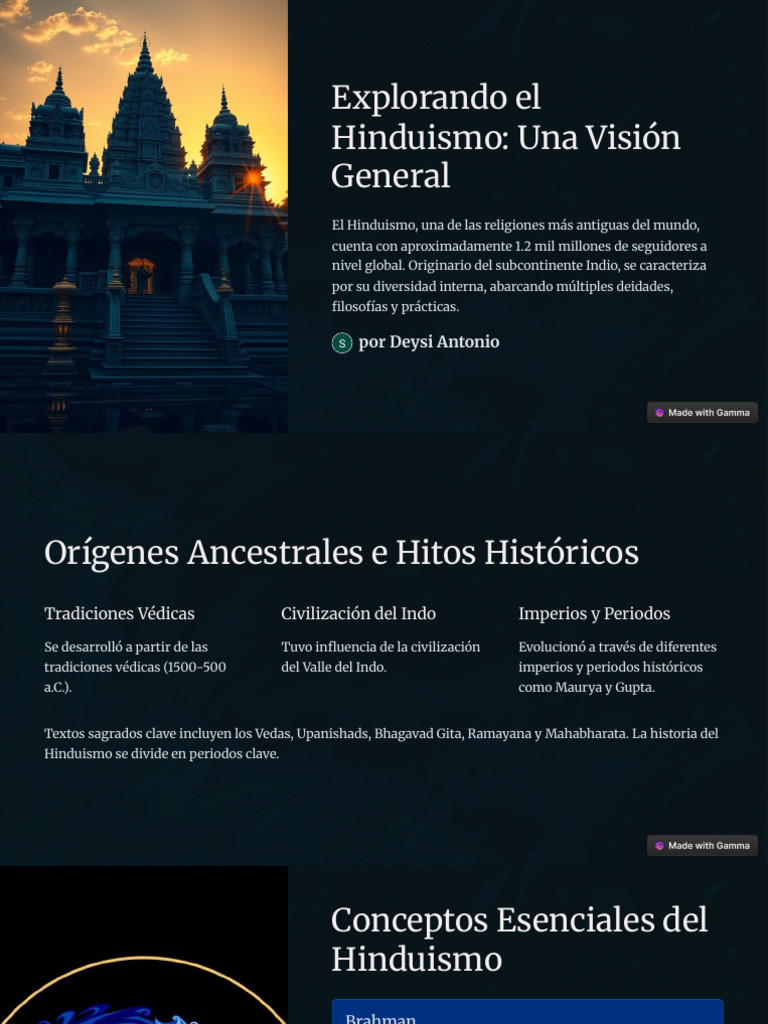 Explorando El Hinduismo Una Vision General | PDF | Creencia religiosa y ...