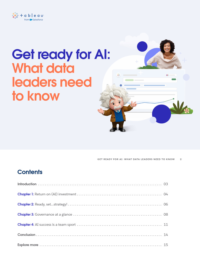 Tableau Get Ready For Ai Final PDF | PDF | Artificial Intelligence ...