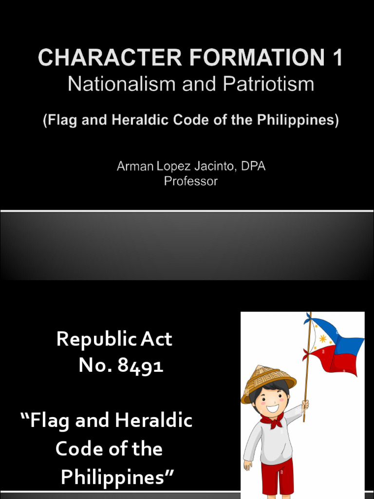 Flag and Heraldic Code of The Philippines | PDF | Flag | National Symbols