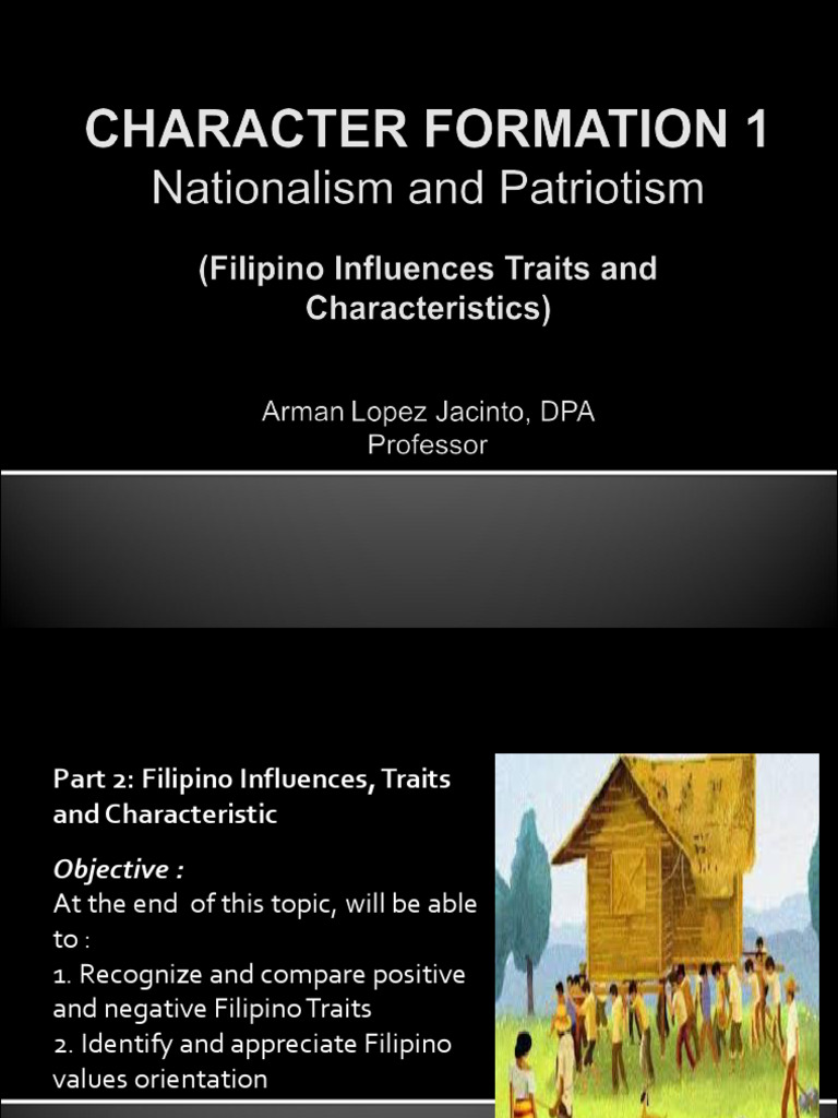 Filipino Traits: Positive and Negative | PDF | Social Psychology