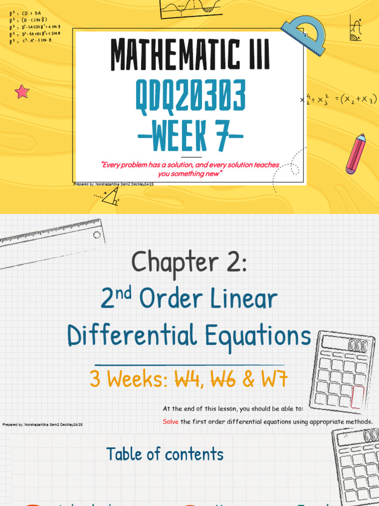Nonhomogeneous Equation (Method of Variation Parameter-MVP) | PDF | Equations | Calculus
