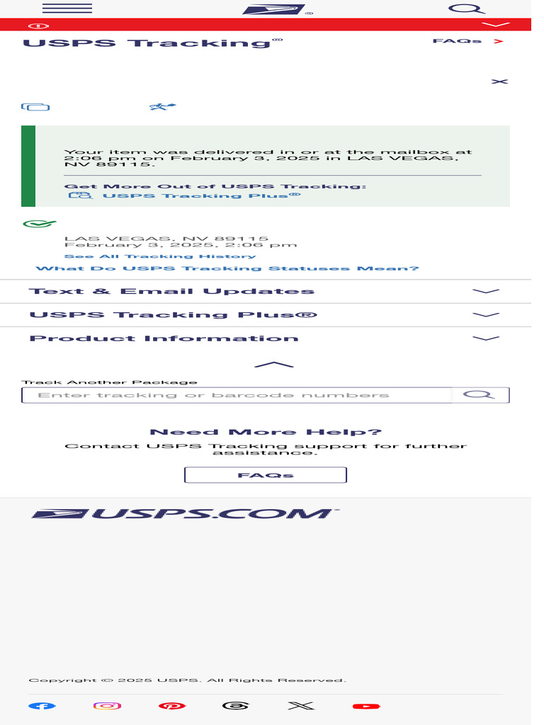 USPS Tracking Results Overview | PDF | United States Postal Service ...