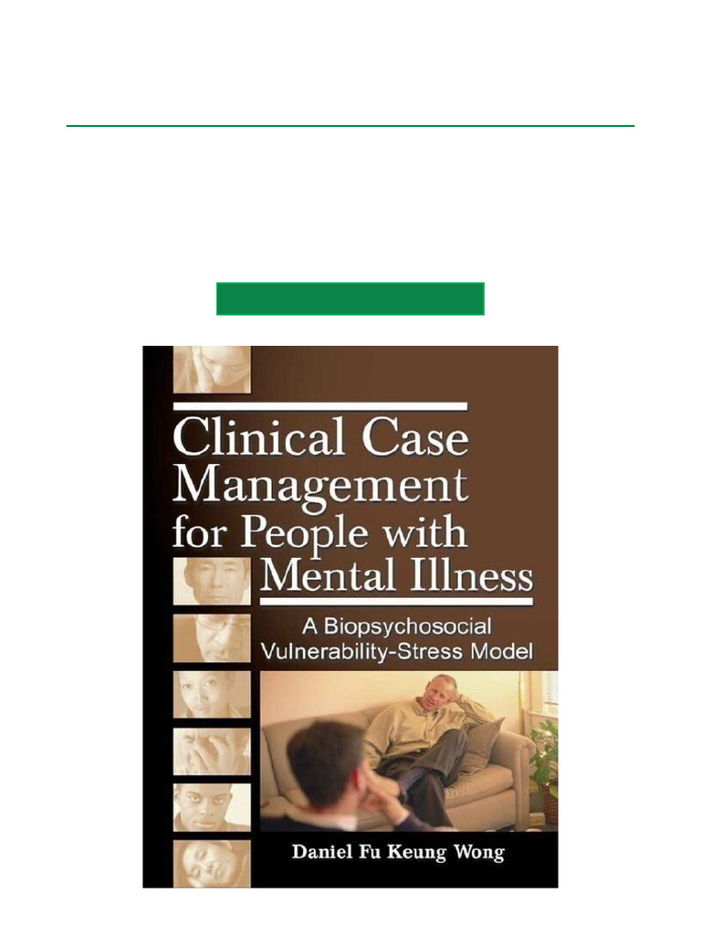 Clinical Case Management For People With Mental Illness A ...