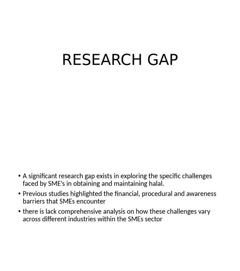 Research Gap | PDF