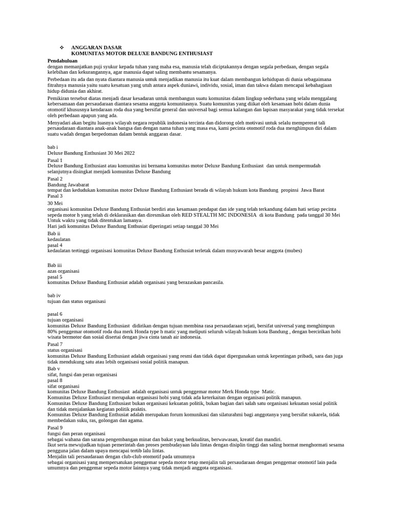 ADART DELUXE BANDUNG | PDF