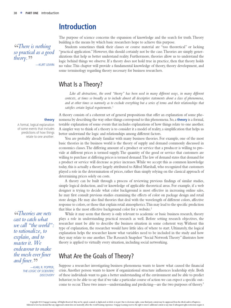 2 Why Theory | PDF | Theory | Hypothesis