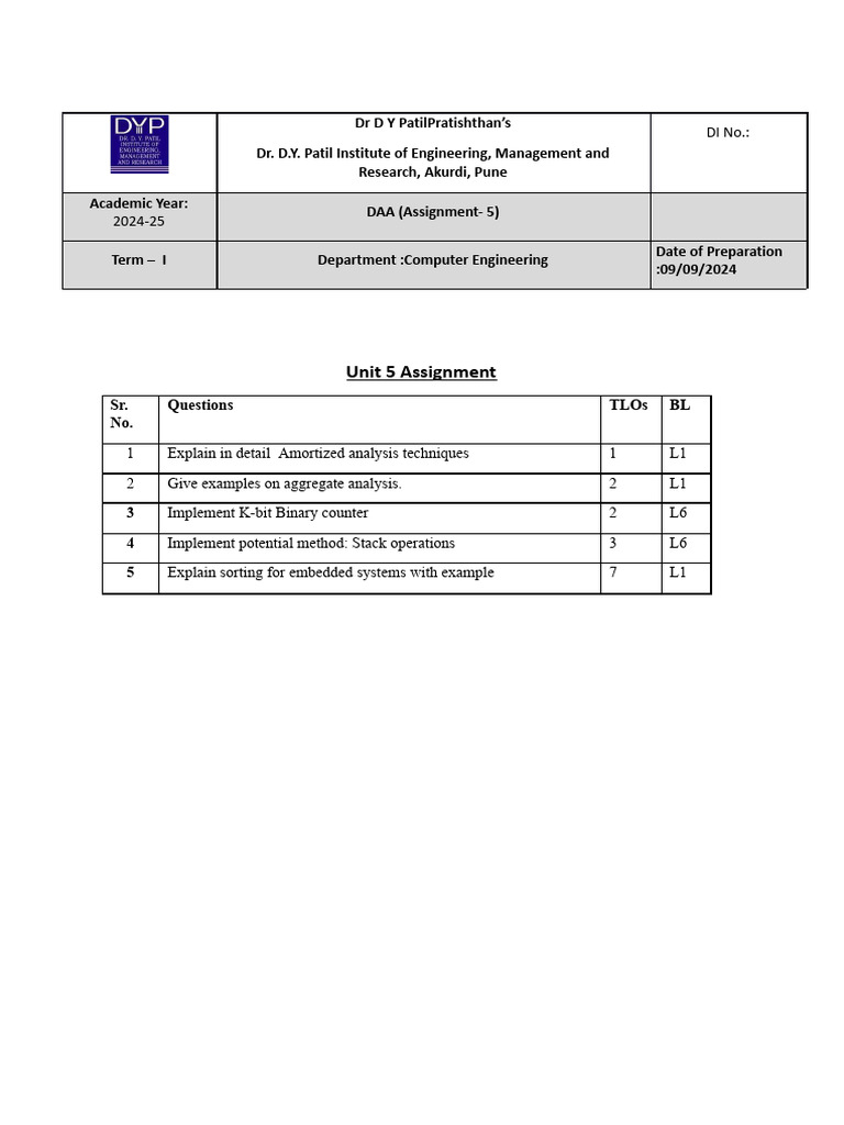Unit5 Assignment | PDF
