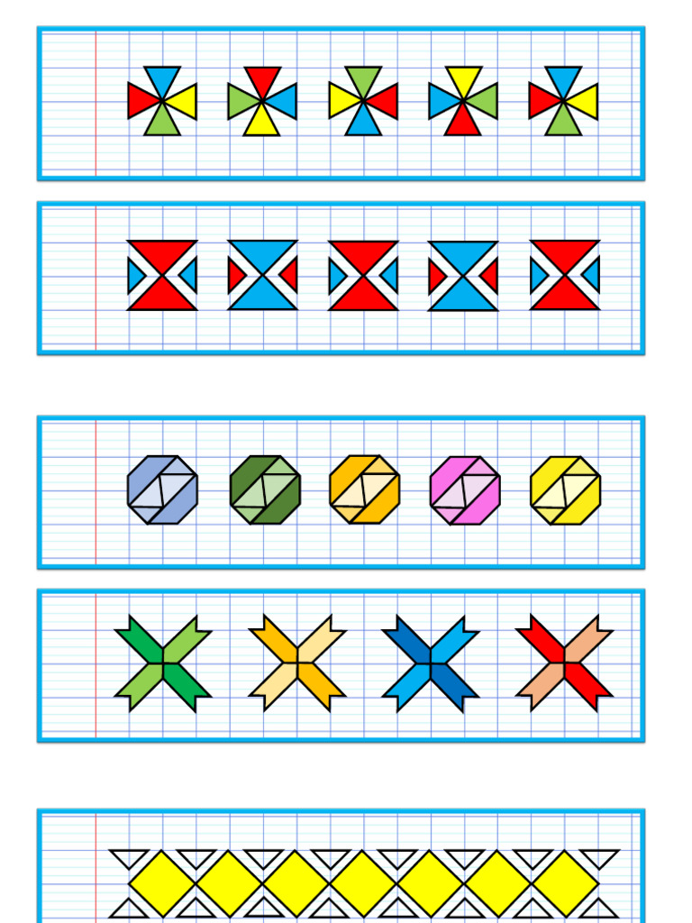 3e Période Frise Géométrique | PDF