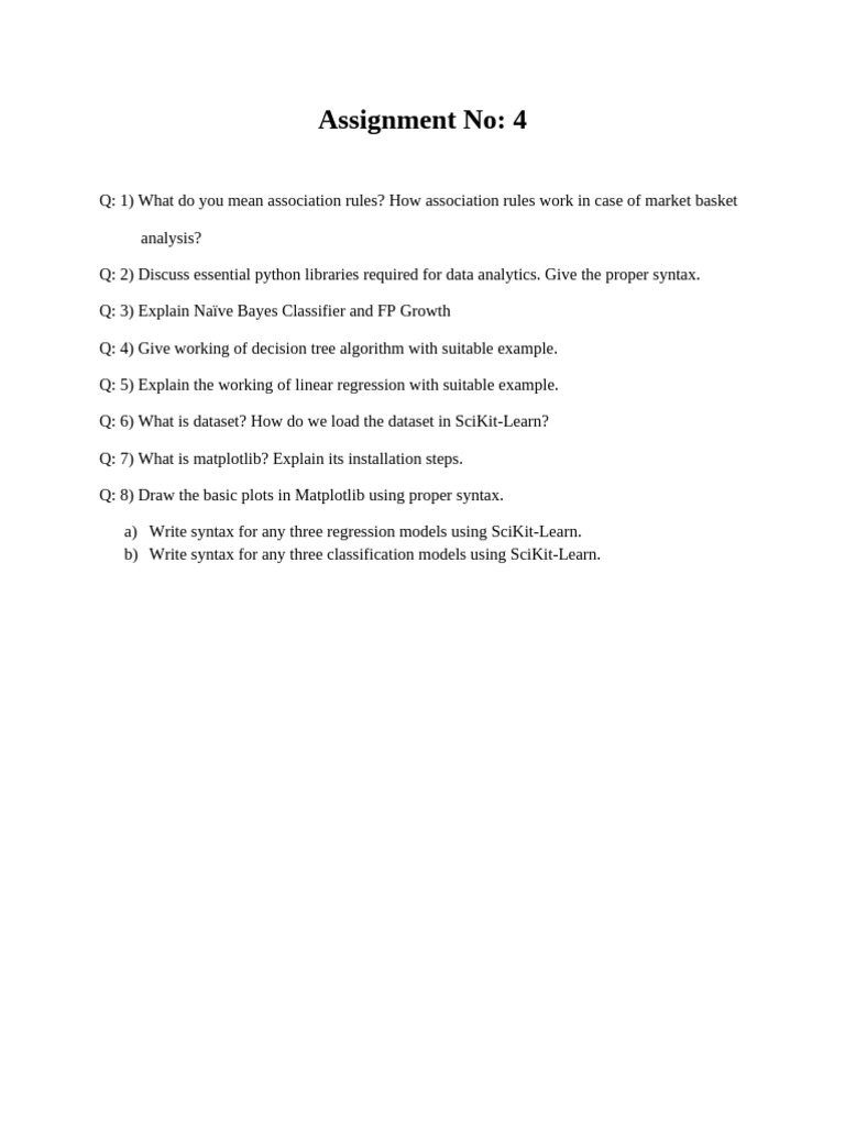 DSBDA Assignment 4 | PDF