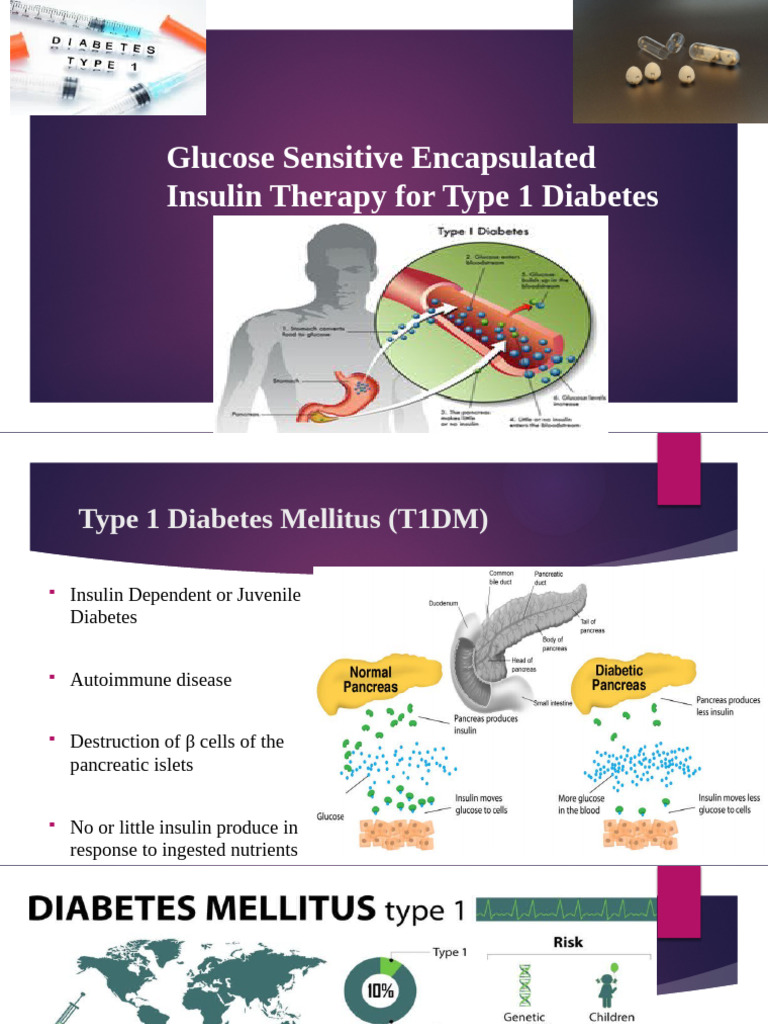 Glucose Sensitive Encapsulated Insulin Therapy For Type 1 Diabetes ...