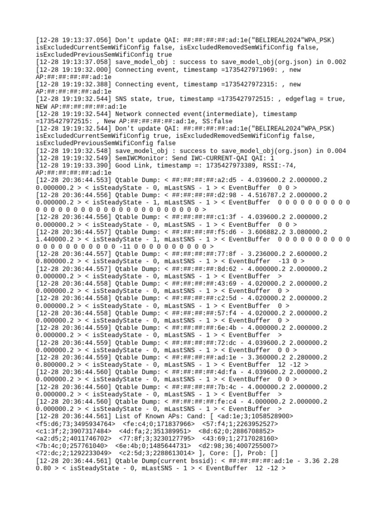 Iwc Dump | PDF | Wireless Networking | Networking