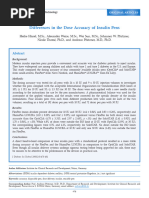 Insulin Pen Compatibility Overview | PDF